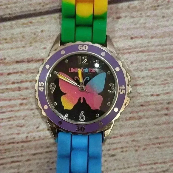 Accessories | Rainbow Butterfly Watch | Poshmark